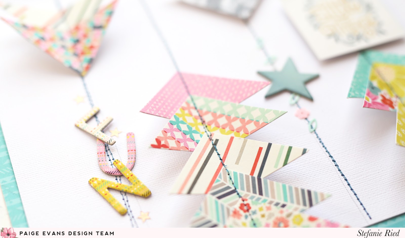 Layout mit Mini Paper Pads - Scrap Sweet Scrap