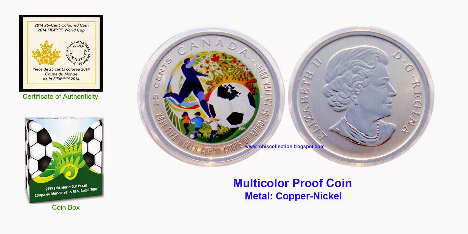 UNUSUAL & MULTICOLOR COINS: CANADA