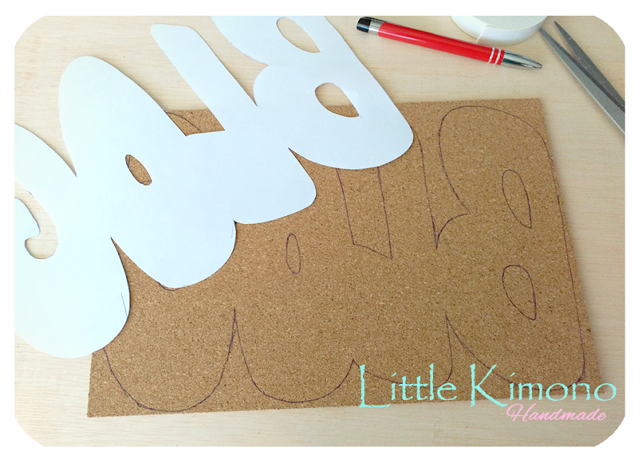 Letras de corcho | Manualidades