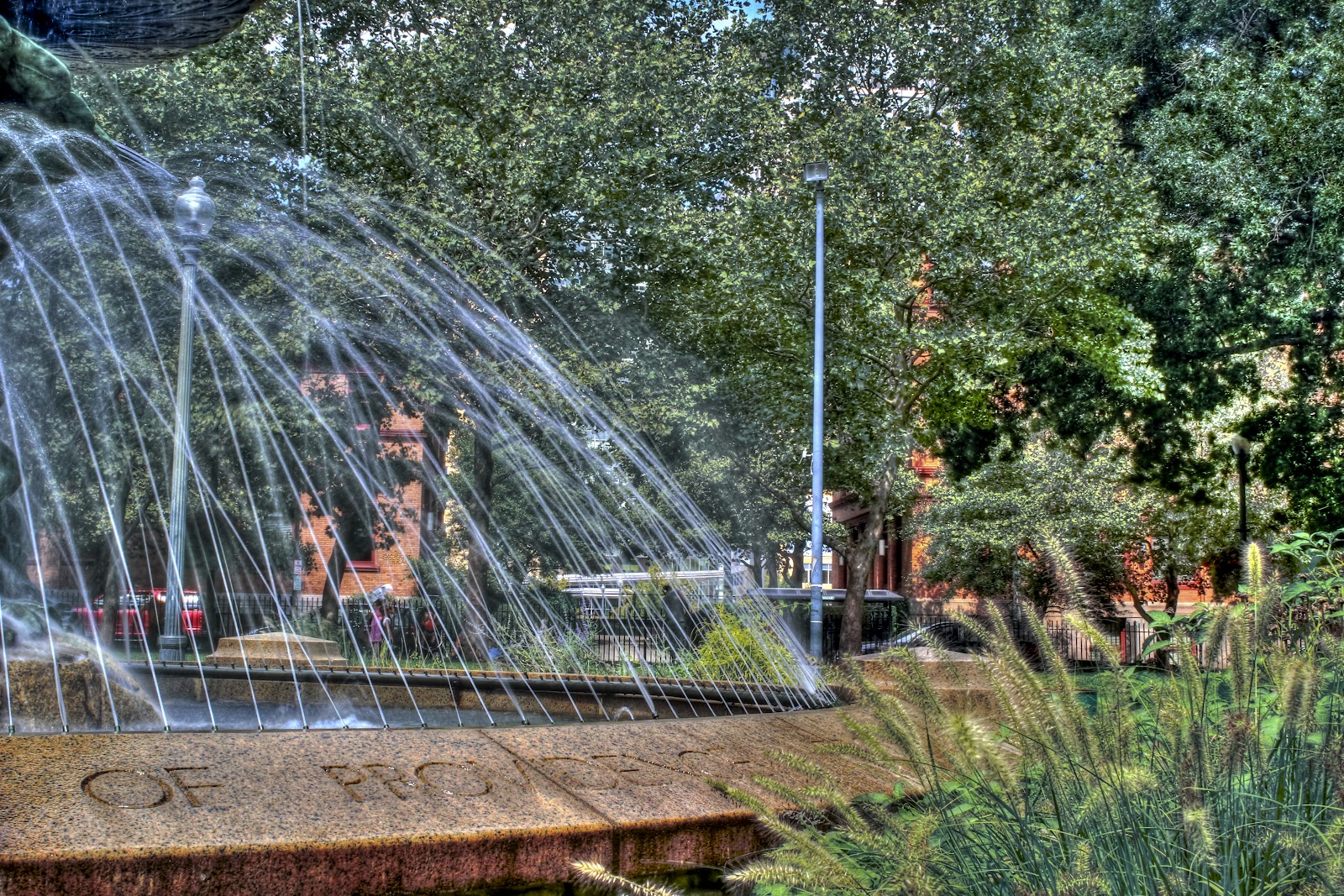 Jay Vee Kay Photography: Fountain at City Hall Park, Providence, RI