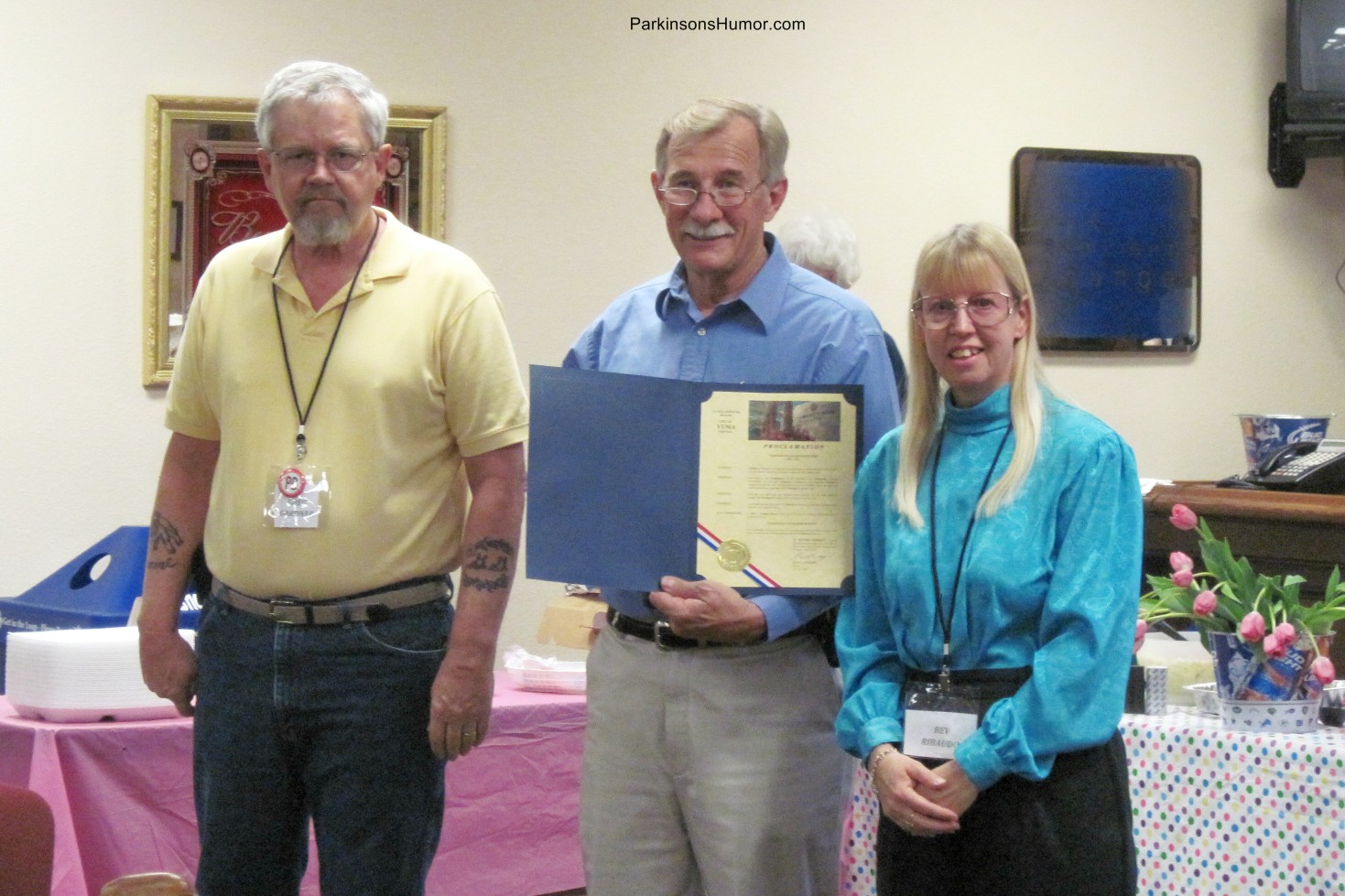 Parkinson's Humor: Yuma Arizona Proclaims April as Parkinson's Disease ...