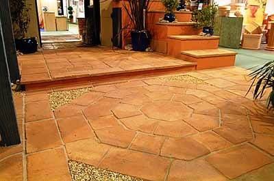 Barton Fields Patio and Garden Centre: Terracotta Paving Slabs / Tiles