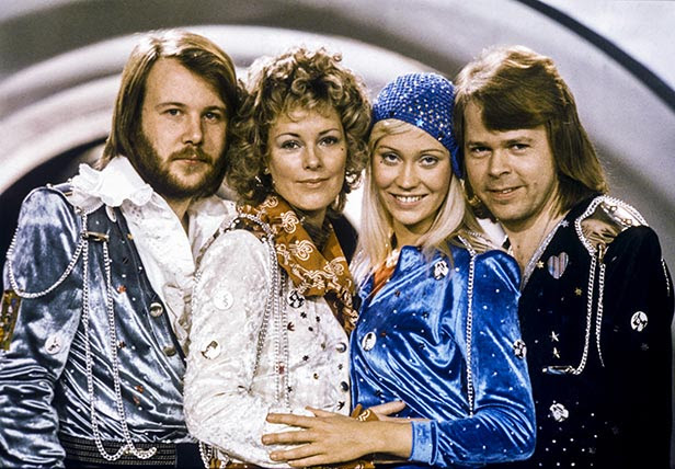 La victoria de ABBA en el Festival de Eurovisión 1974, recordada con la ...