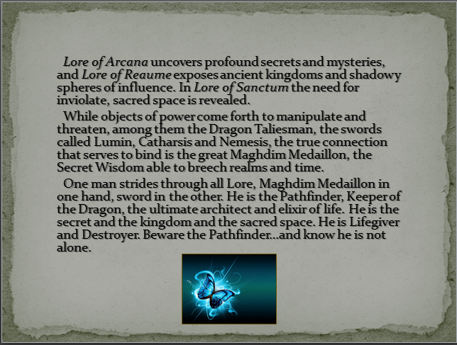 Elaina's Writing World: LORE Storyboard I