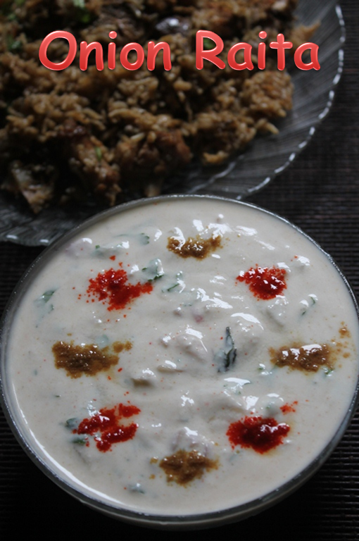 Onion Raita Recipe | Pyaz Raita Recipe
