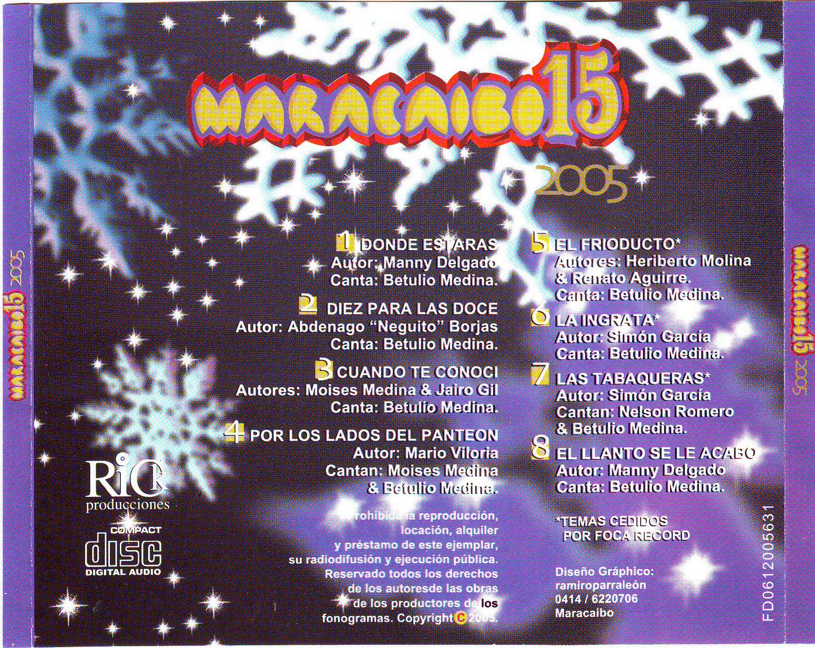 Gaita y Punto: Maracaibo 15 2005 - Maracaibo 15 2005