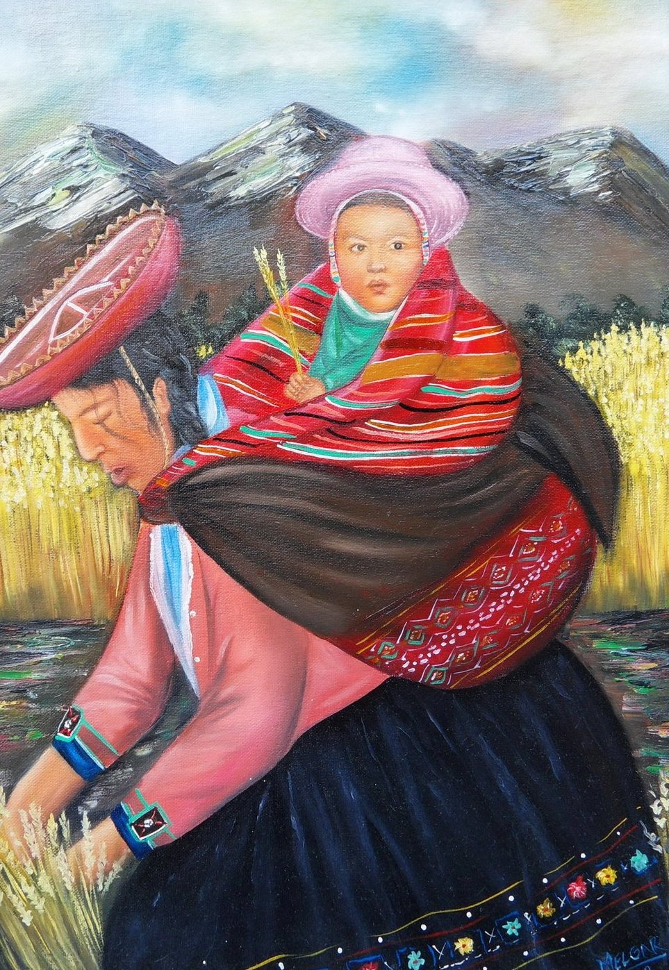 Julio Melgar Pintor Peruano: OBRA INDIGENISTA PERUANA