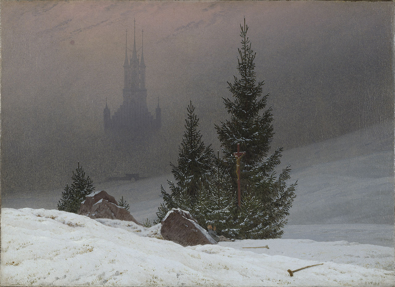 Burgundy Baron's Blog: Paintings of Caspar David Friedrich
