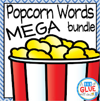 A Dab of Glue Will Do: Winner Wednesday: Popcorn Words Bundle: Dolch Primer