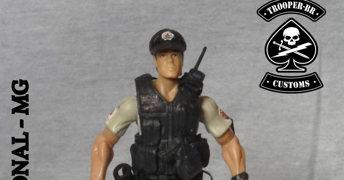 Gi joe Custom Action Figures: Agente Penitenciário do Sistema Prisional ...