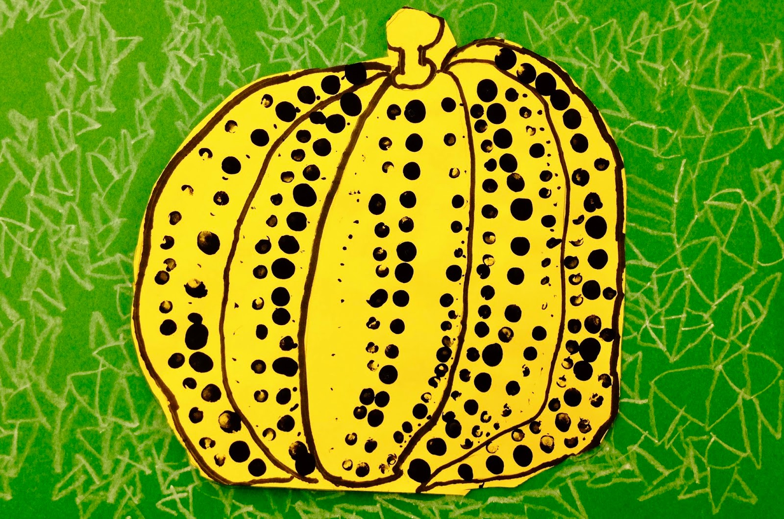 candice ashment art: Get your Yayoi Kusama polka dot Pumpkin