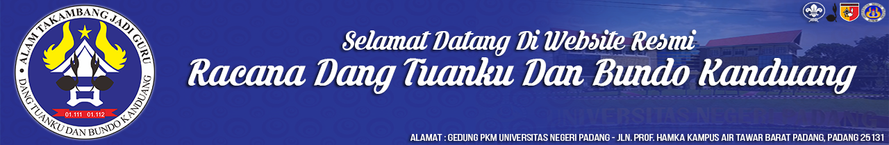 GERAKAN PRAMUKA GUGUS DEPAN 01.111-01.112 RACANA DANG TUANKU DAN BUNDO ...