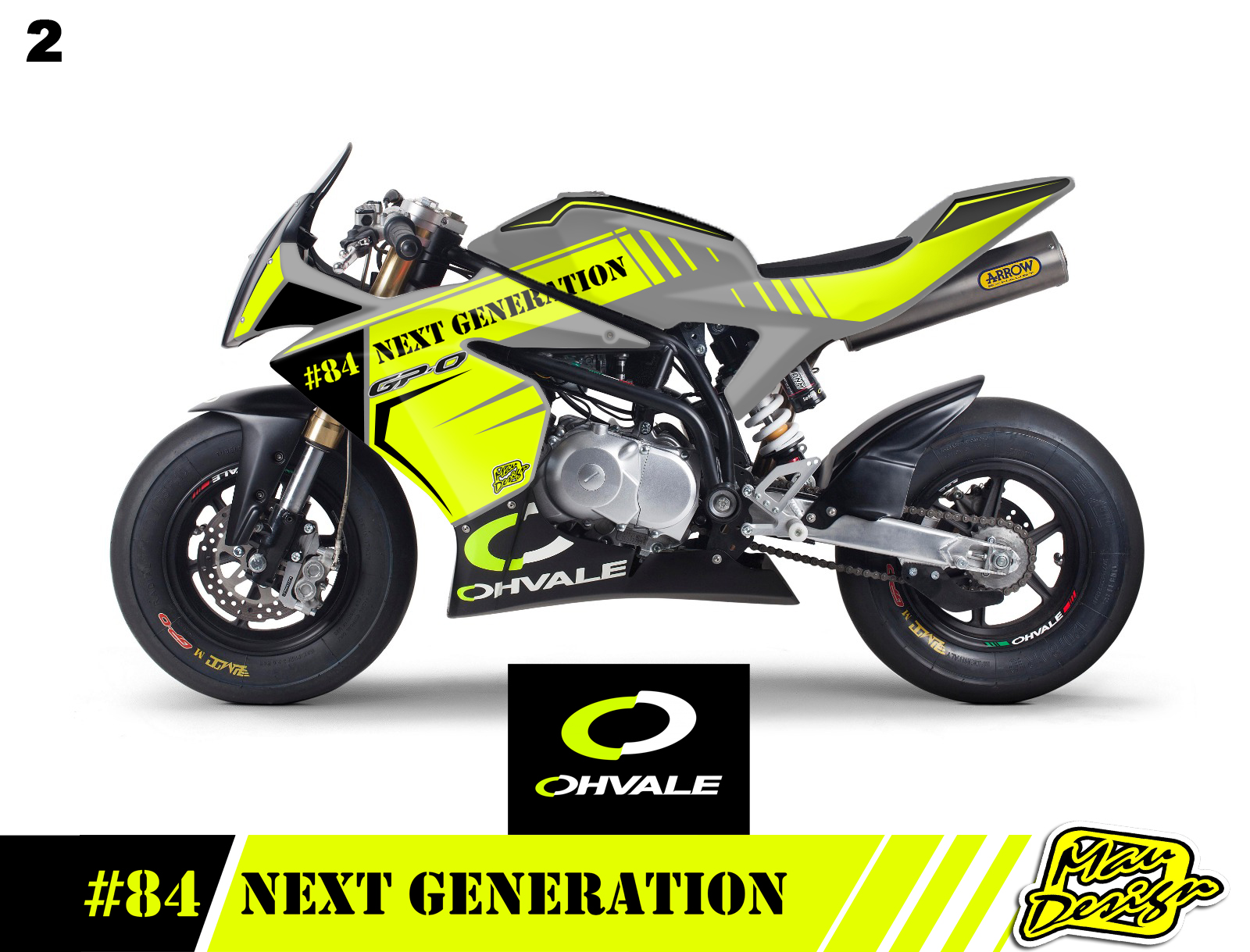 AEROGRAFIE Mau Design: Ohvale gp0 - "Next generation"