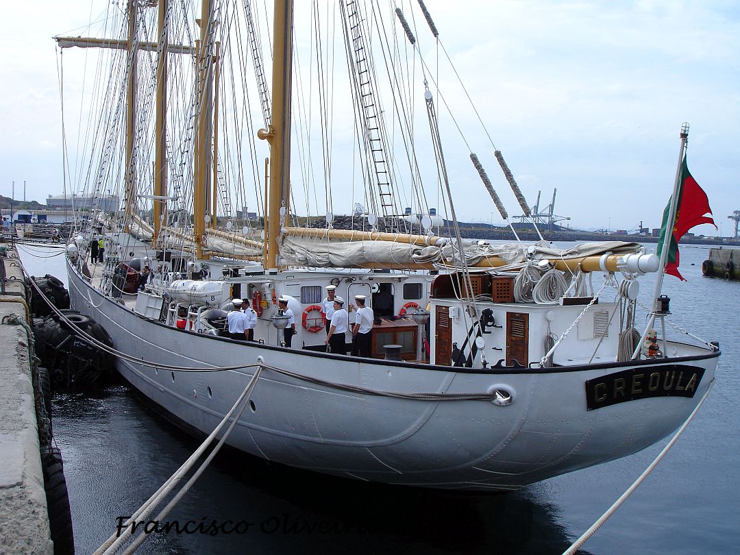 Andarilhar: Veleiro Creoula - Navio da Marinha Portuguesa