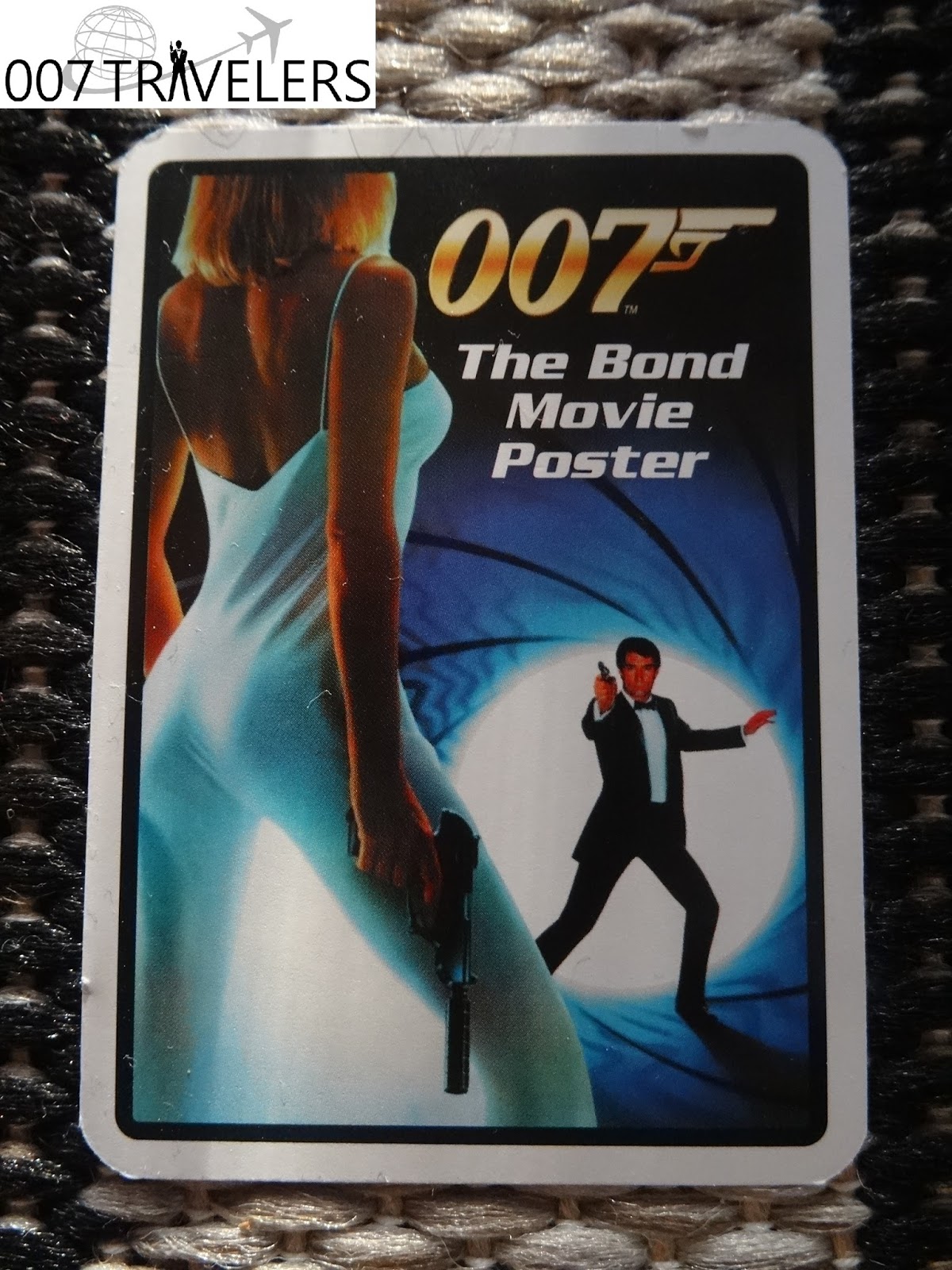 007 Item: 007 The Bond Movie Poster playing cards - 007 Travelers