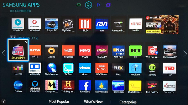 CineBox IPTV: SmartTV