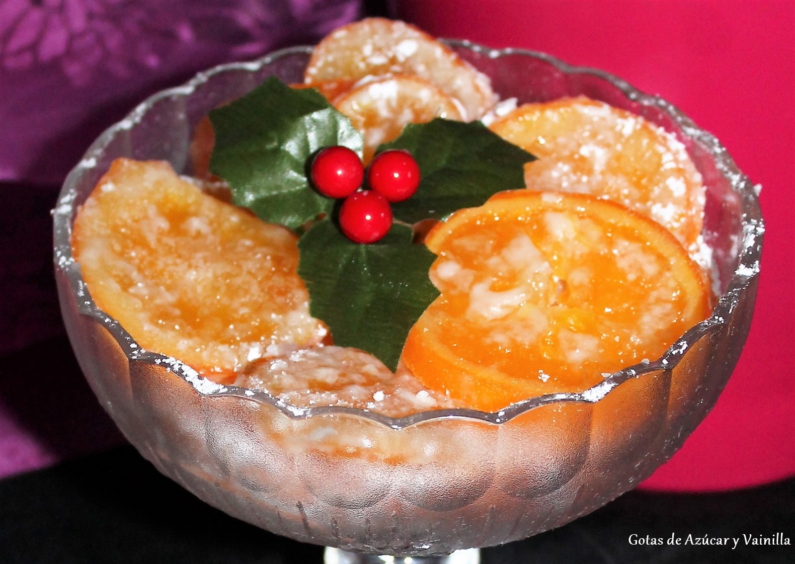 Gotas de Azúcar y Vainilla: Como preparar frutas confitadas