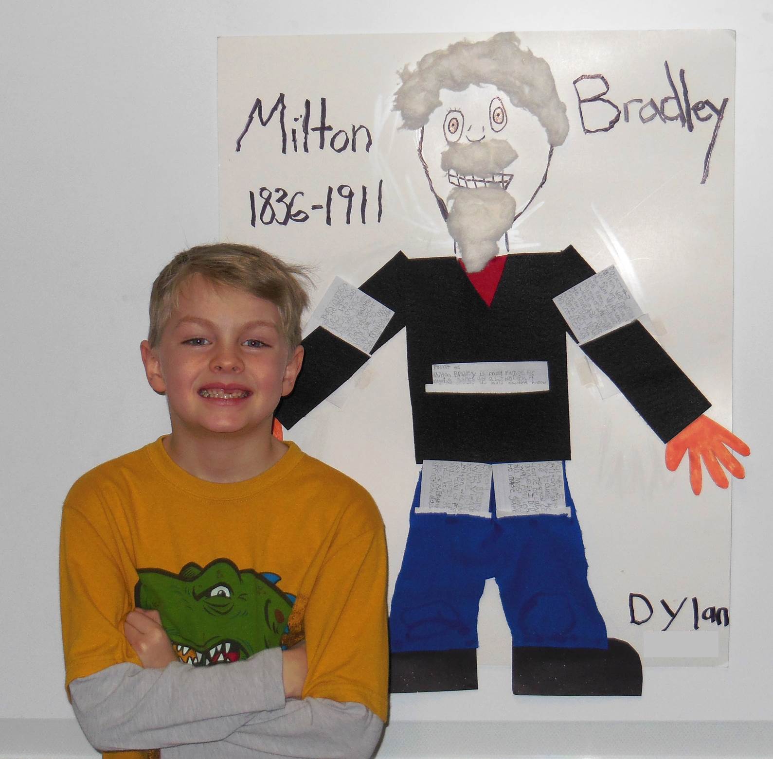 Mrs. McGaffin's Fabulous 4th Graders!: Maine Pocket Person Project