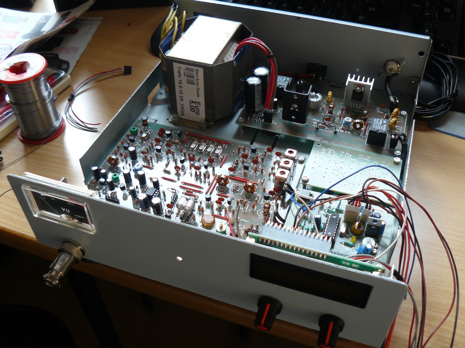 PA1ED Radio Amateur Projects: Bitx20 V3 20 meter QRP transceiver