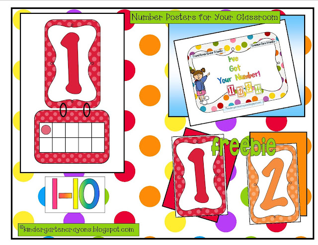 Kindergarten Crayons: Color Your World With Common Core Posters