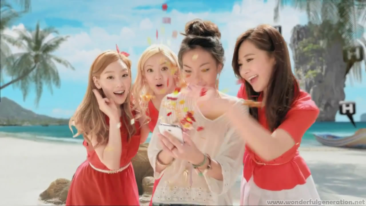 Check out the screencaps from SNSD’s CF for ‘TrueMove H’ | PINKS LAND