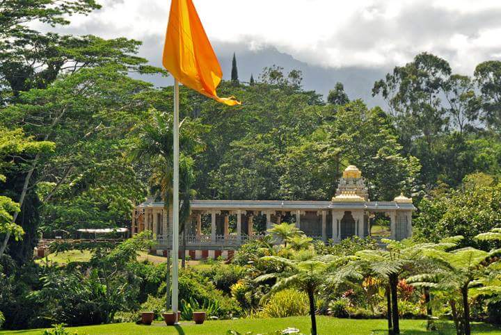 San Marga Iraivan Temple(Hindu monastery) in Kapa‘a Hawaii United States