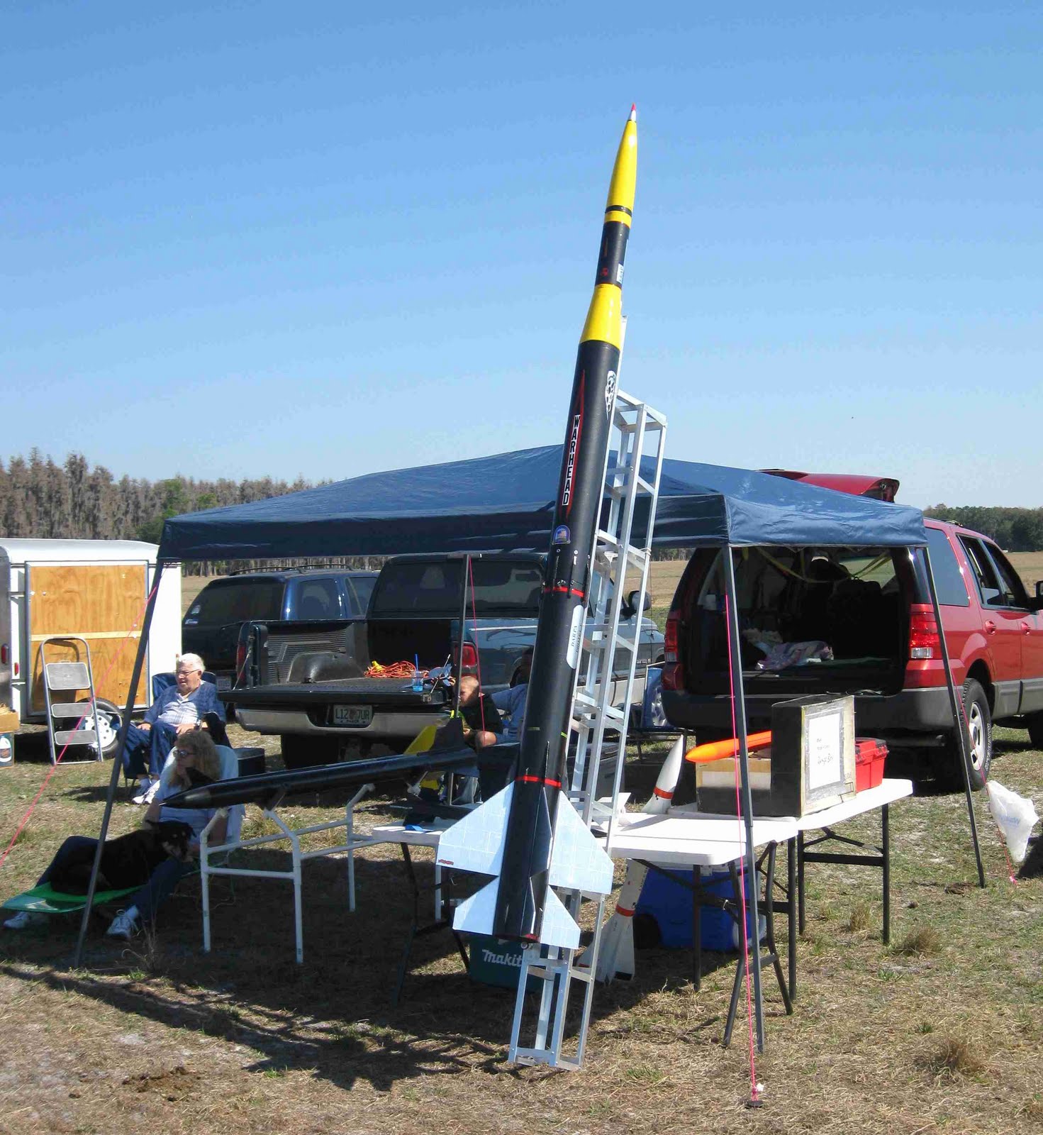 Model Rocket Building: Tampa Area T.T.R.A. Launch February 19, 2011