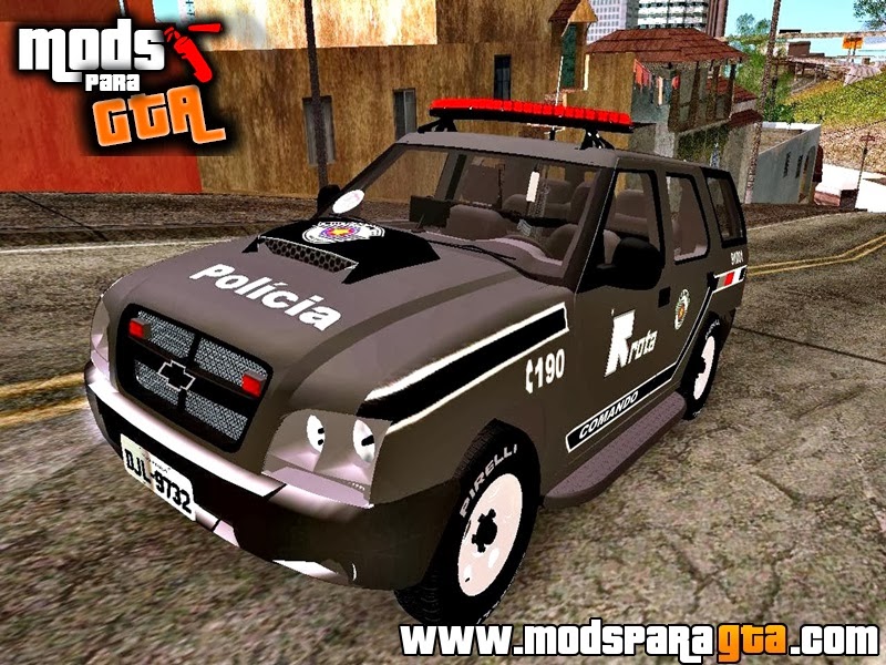 GTA SA: Chevrolet Blazer Da ROTA Polícia Militar De São Paulo | TESTE