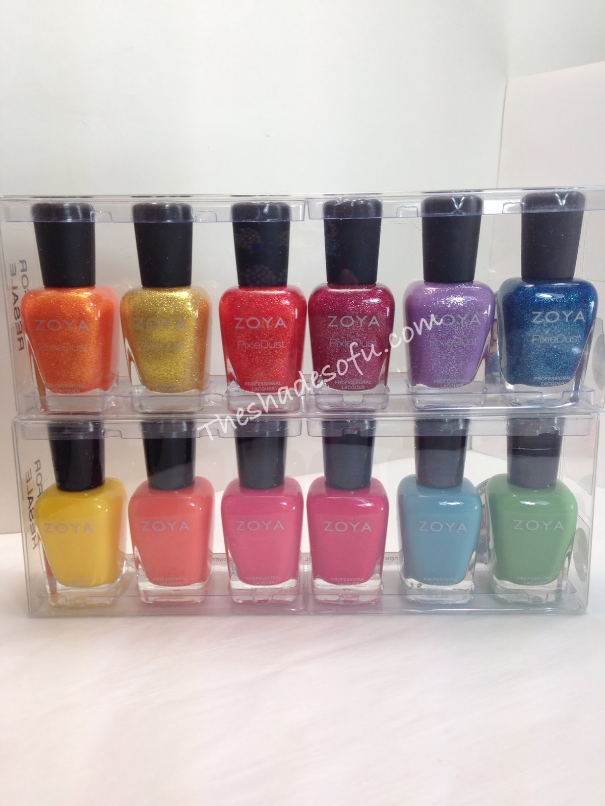 Zoya Stunning Collection Swatches, Review - The Shades Of U