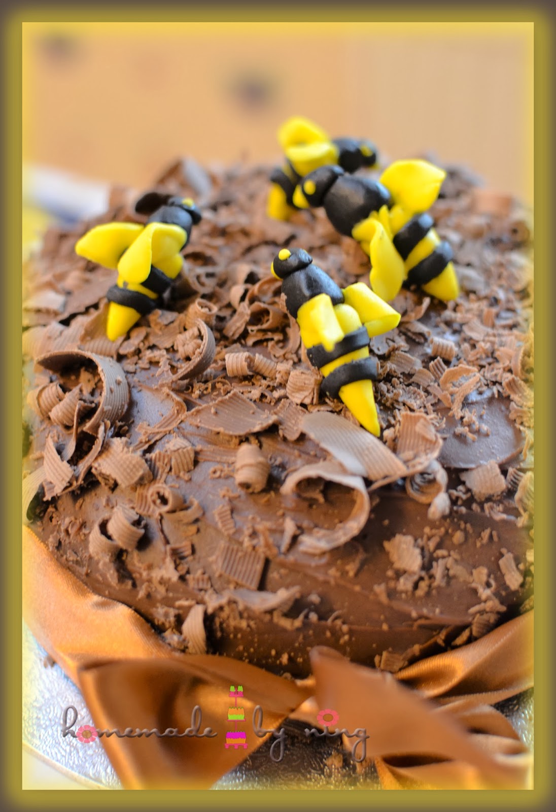 ♥...Stories to Life...♥: ♥Chocolate Wasps Cake♥