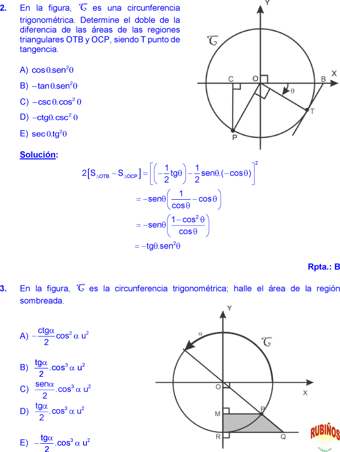 LINEA TANGENTE SECANTE COTANGENTE Y COSECANTE EN LA CIRCUNFERENCIA ...