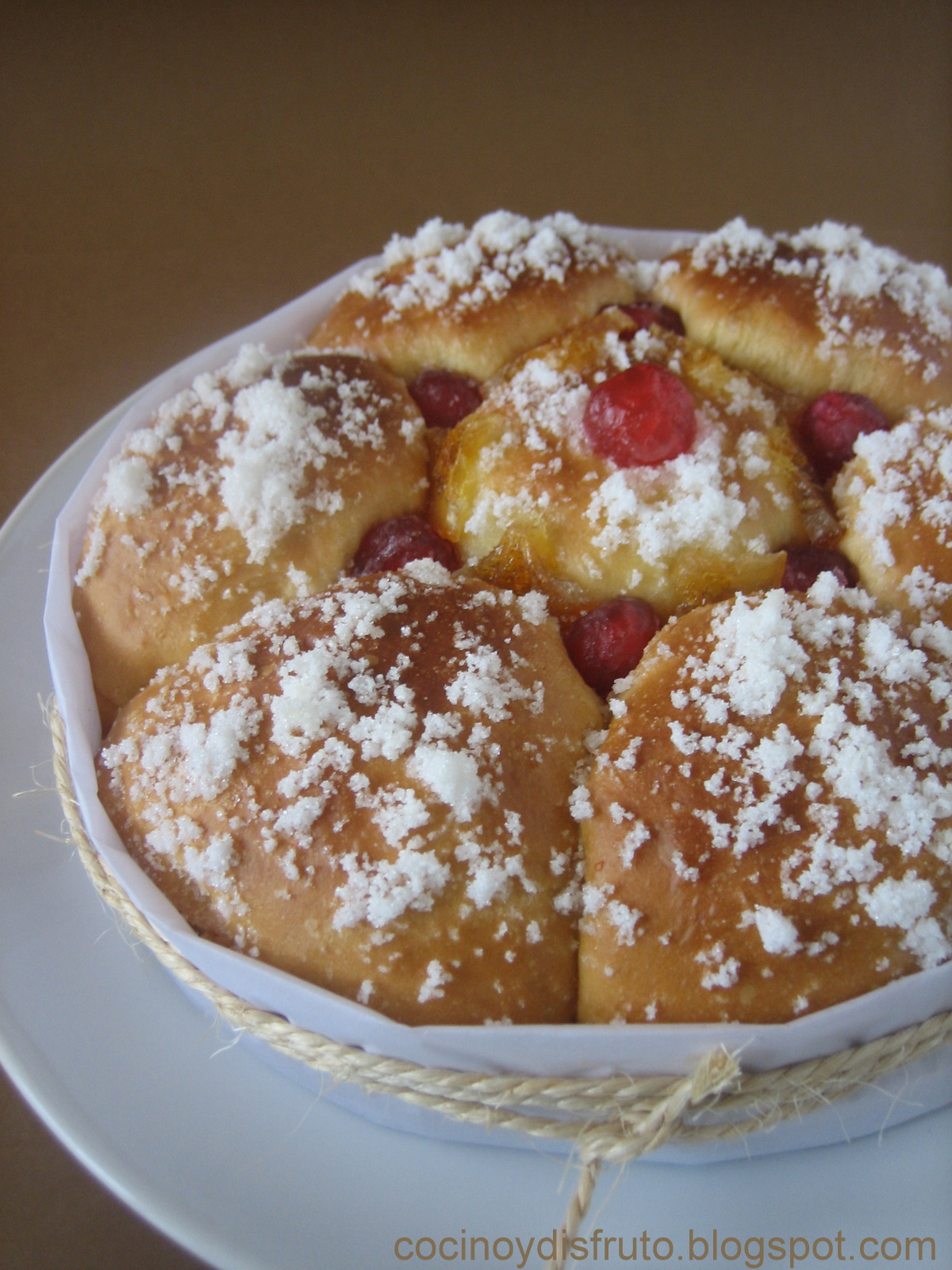 cocino y disfruto: BOLLA DE PASCUA