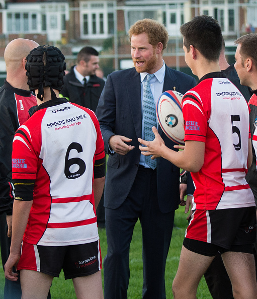 Royal Family Around the World: Prince Harry Visits Paignton Rugby Club ...