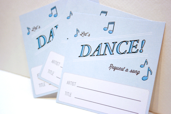 LQ Designs : Printable Song Request Cards | Elizabeth Anne Designs: The ...