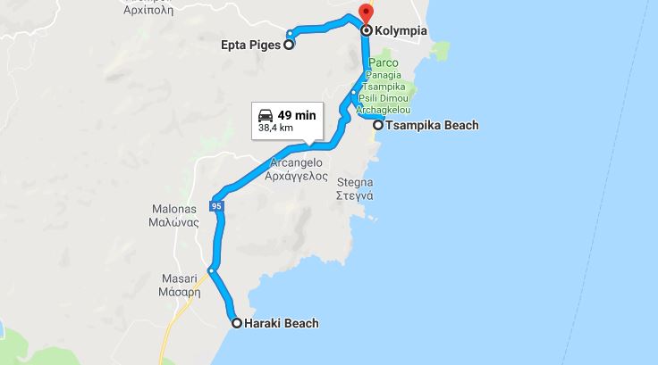 Visitare Rodi in una settimana: cosa vedere e fare con mappa - ViaggiamoHG