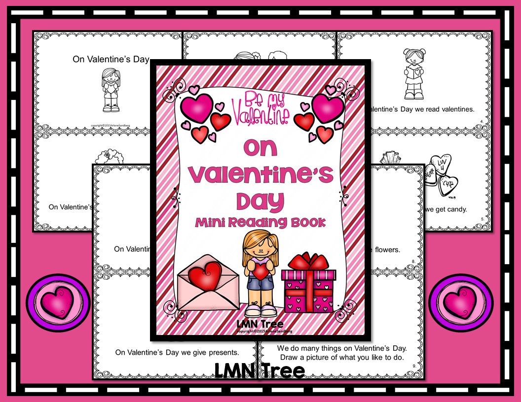 Valentine's Day Make and Take Emergent Reader - Classroom Freebies