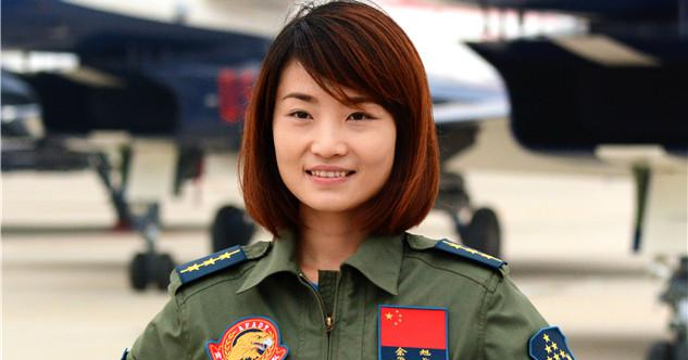 China Defense Blog: China’s first female pilot of J-10 fighter jets ...