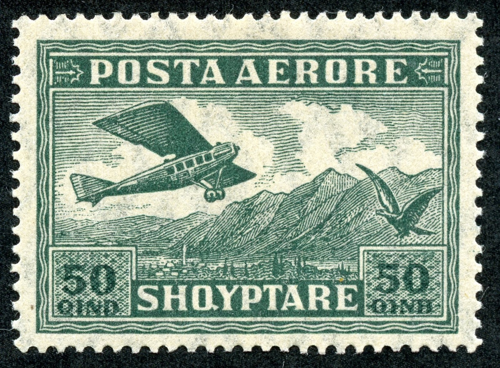 Big Blue 1840-1940: Albania- a closer look at the stamp issues