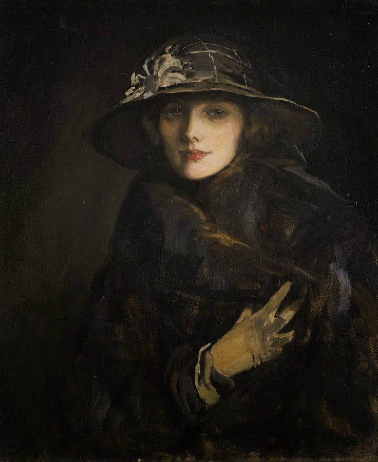 ART BLOG: John Lavery - Portrait of Lady Gwendoline Churchill 1915