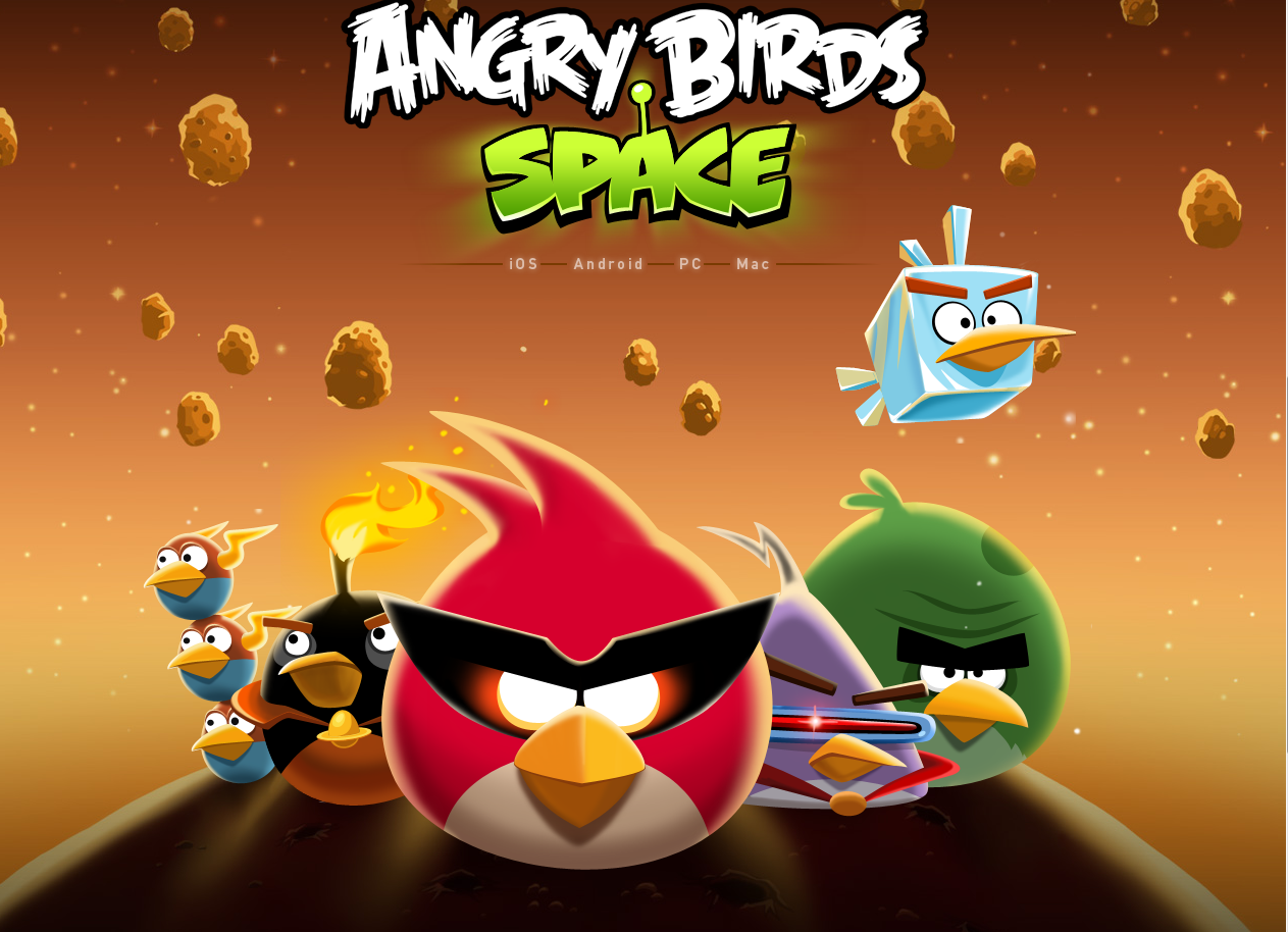 Locky's English Playground: Game & Science: Angry Birds in Space!!!