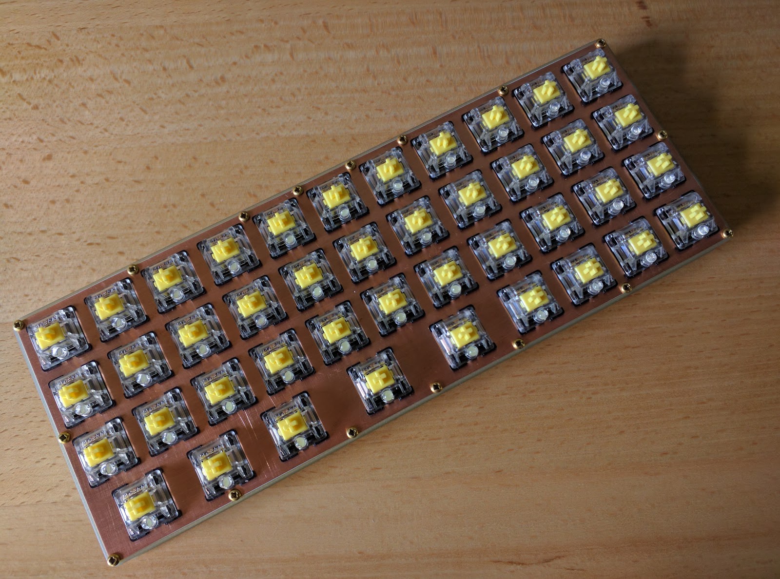 40% Keyboards: Copper Top