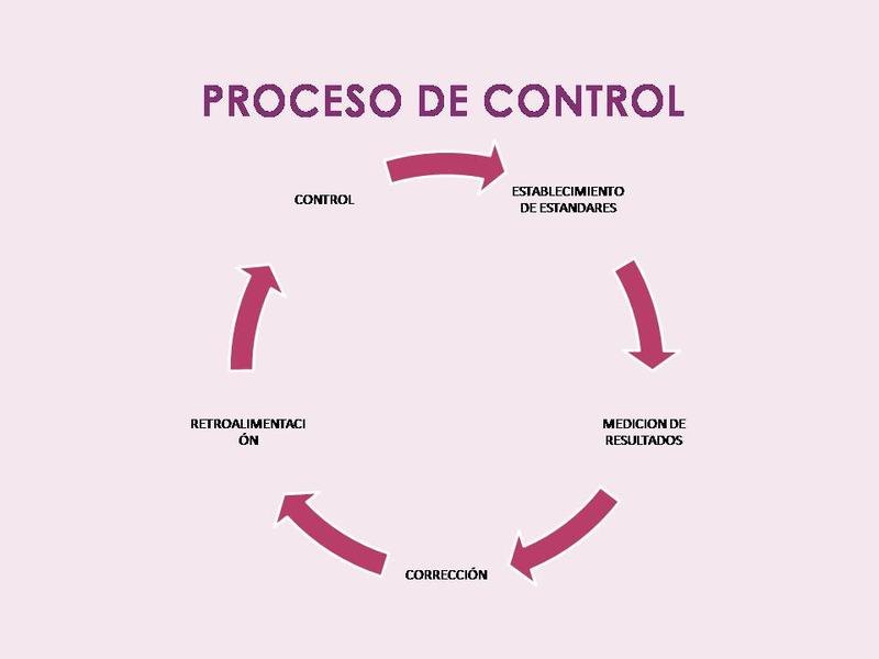 Diagrama De Flujo De Las Etapas Del Control Administrativo D