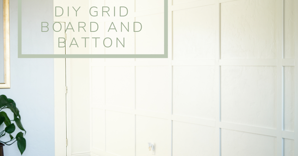 do it yourself divas: DIY Grid Board and Batten