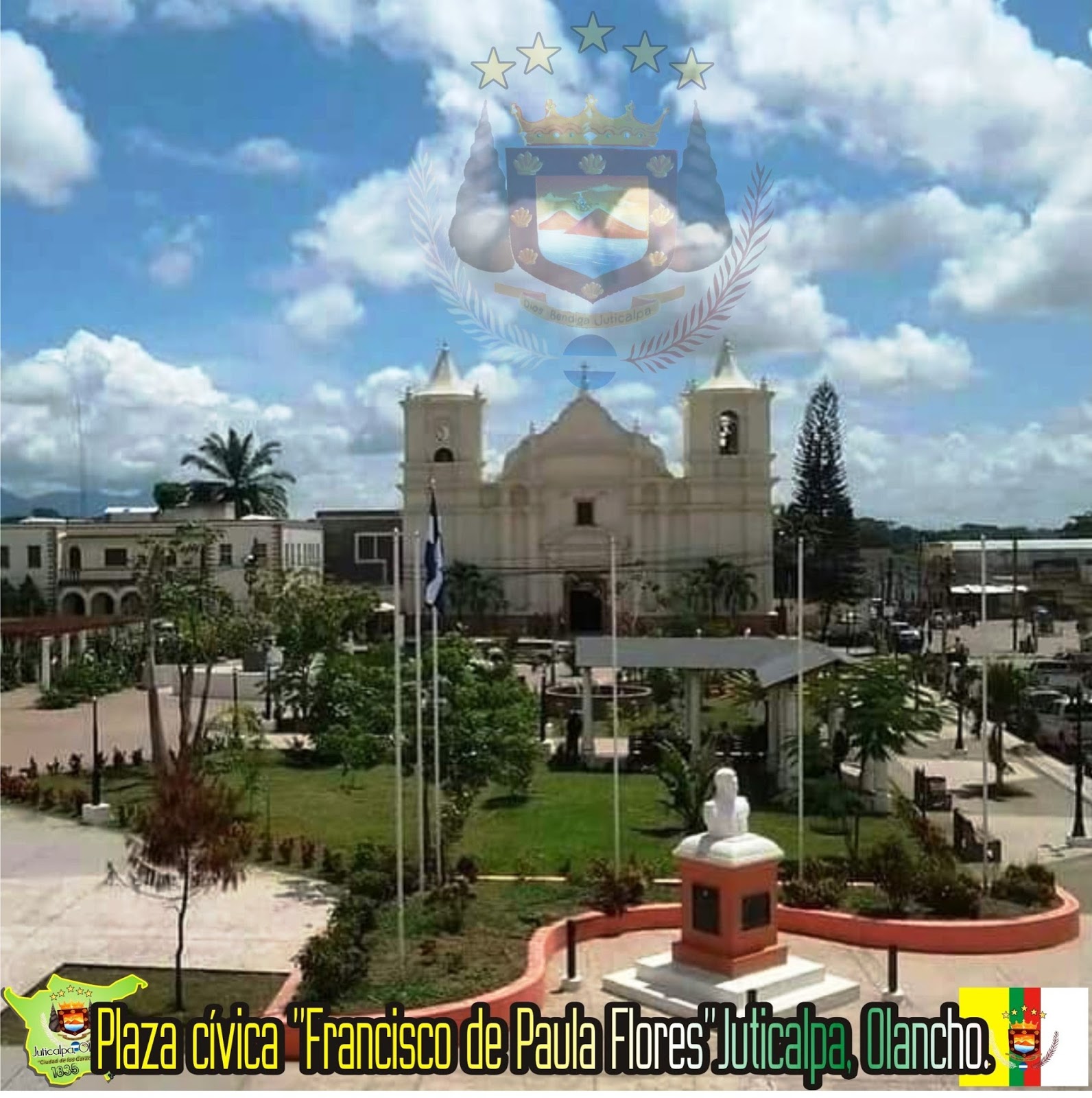 Bandera de Juticalpa,Olancho: 2015