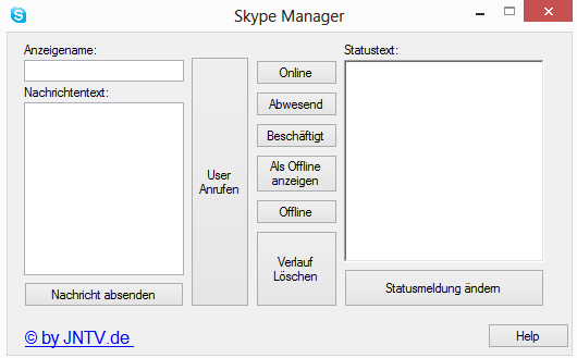 Skype Manager | FreeSoftware