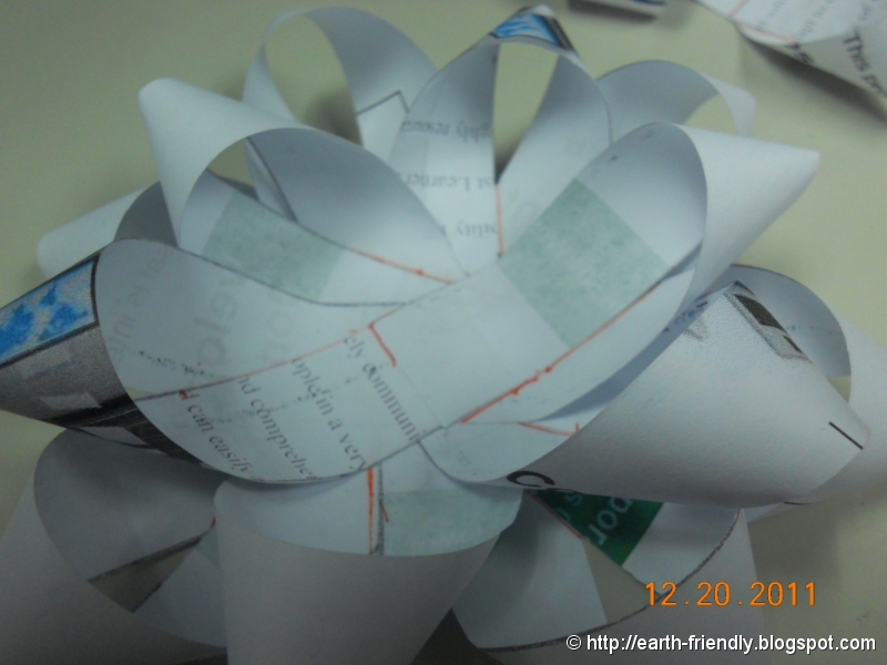 DIY Gift Ribbon Using Paper ~ Saving the World One Day at a Time