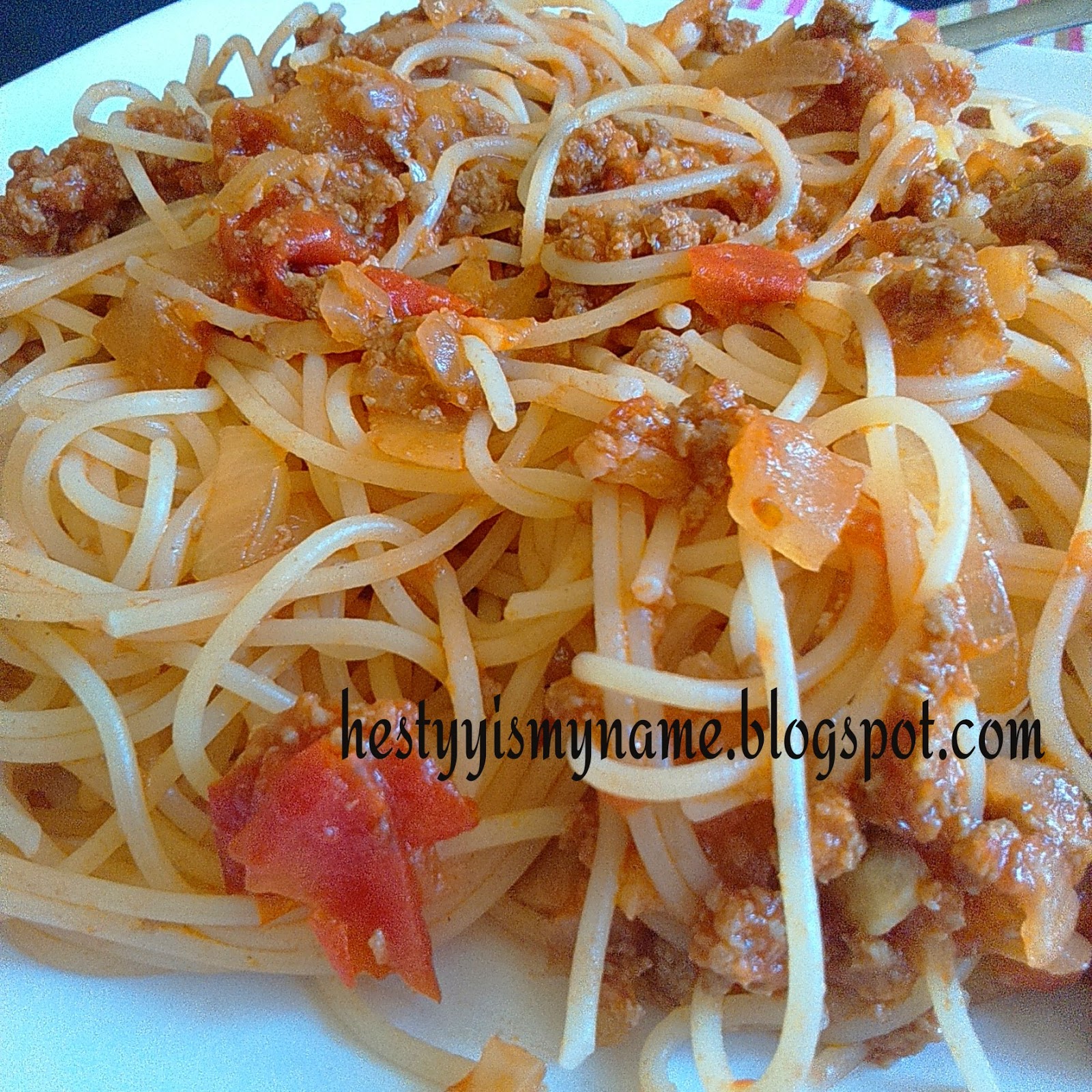 Spaghetti saus bolognaise