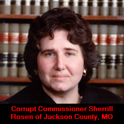 Corrupt Missouri Commissioner Sherrill Rosen