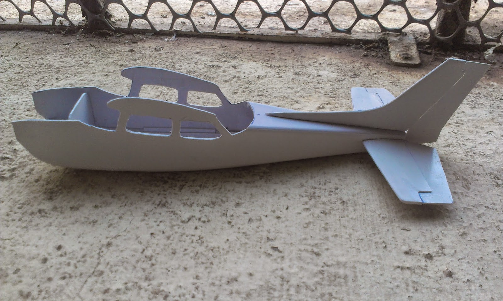 Modelling Indian Railways: Cessna 172s Build