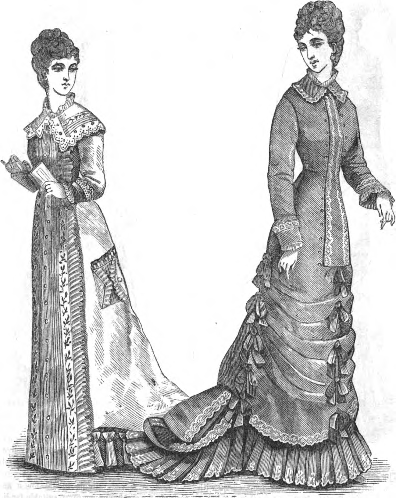 19th Century Historical Tidbits: 1879 Fashions